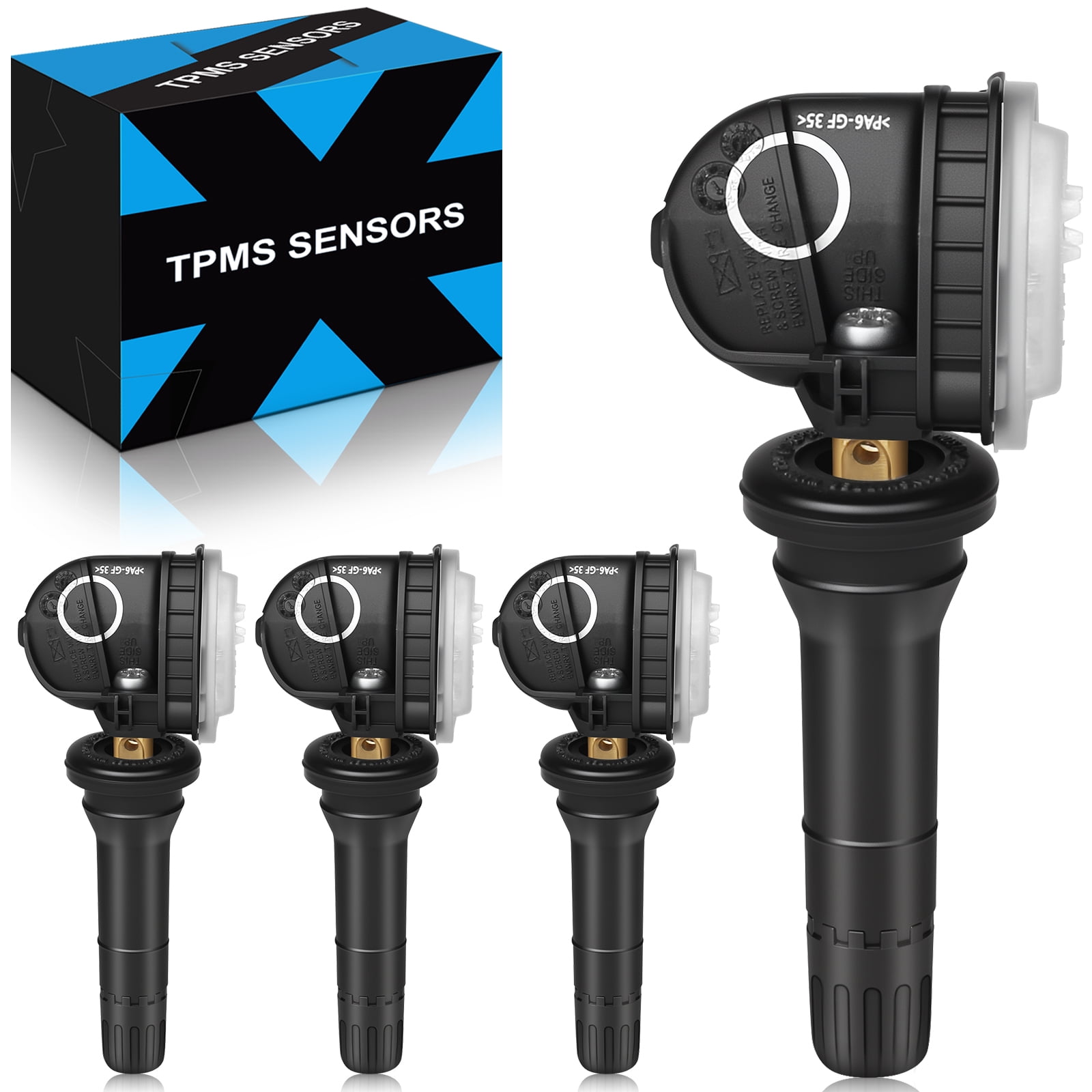 YZHIDIANF TPMS Sensor F2GZ-1A189-A, Pack of 4 - 315Mhz Tire Pressure ...