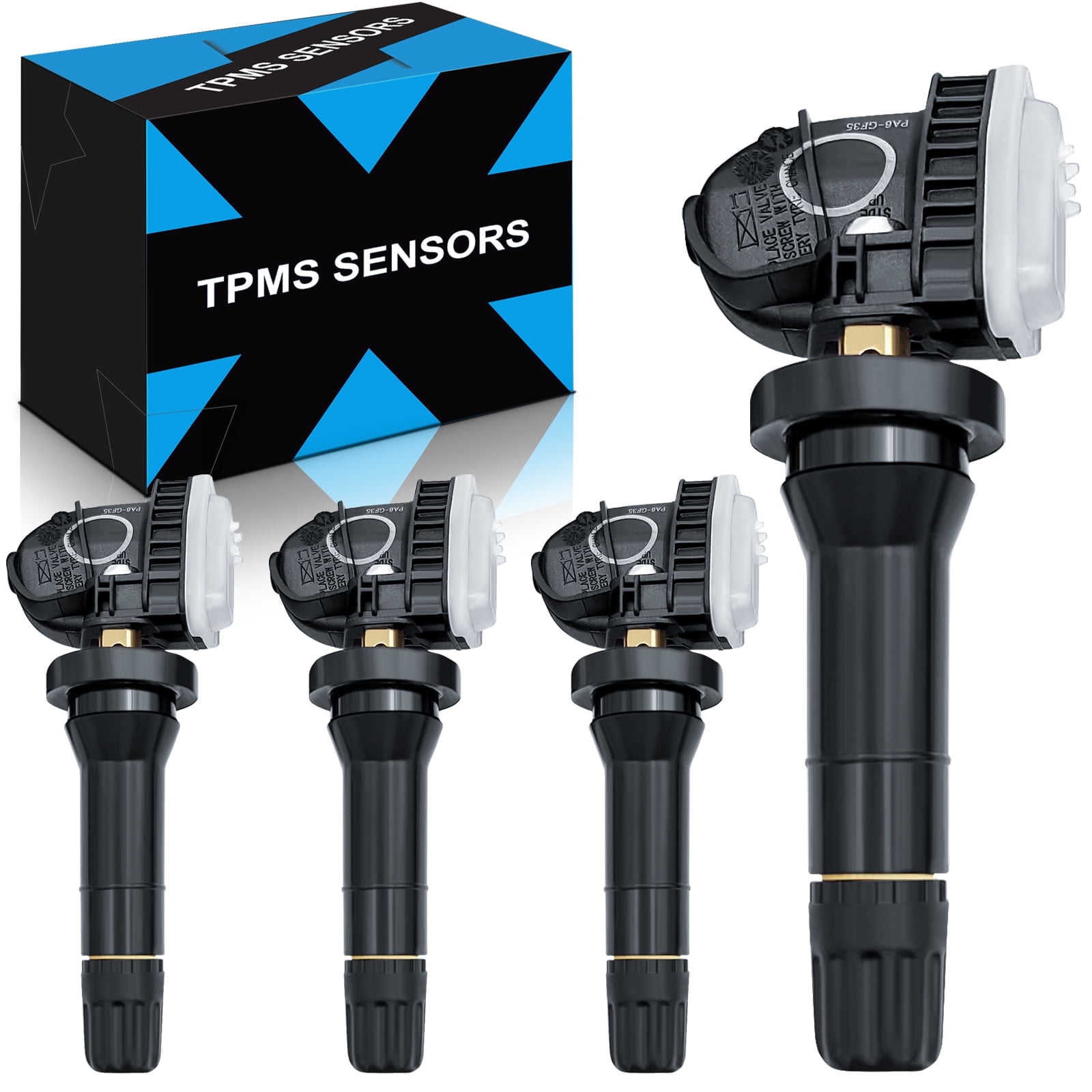 YZHIDIANF TPMS Sensor F2GZ-1A189-A, Pack of 4 - 315Mhz Tire Pressure ...