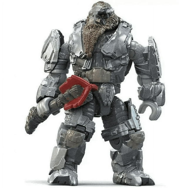 Mega Construx Halo Heroes Series 18 - Atriox Articulated Micro Figure with Buildable Stand ...