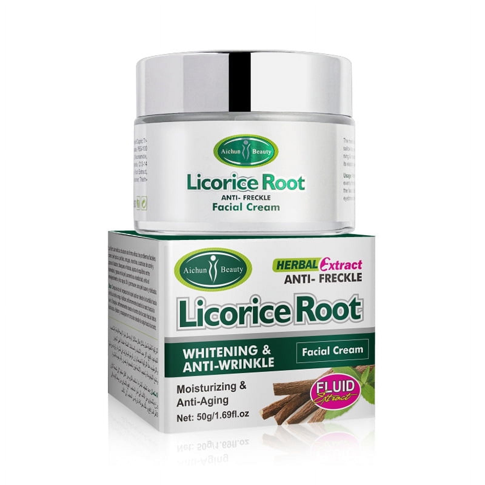 YZL 50g Licorice Root Cream, Brightening Moisturizer,1pcs - Walmart.com