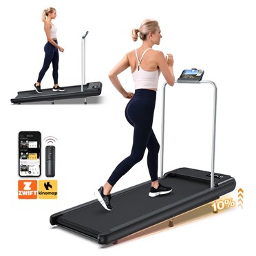 Superfit 2.25HP Portable Compact Home Treadmill, Foldable Electric ...