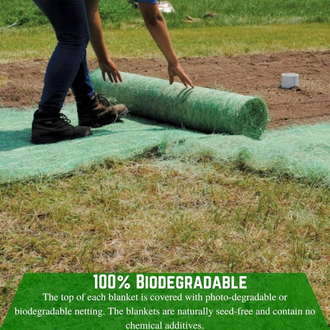 YZSP - American Excelsior QuickGrass Pro - Green Erosion Control ...