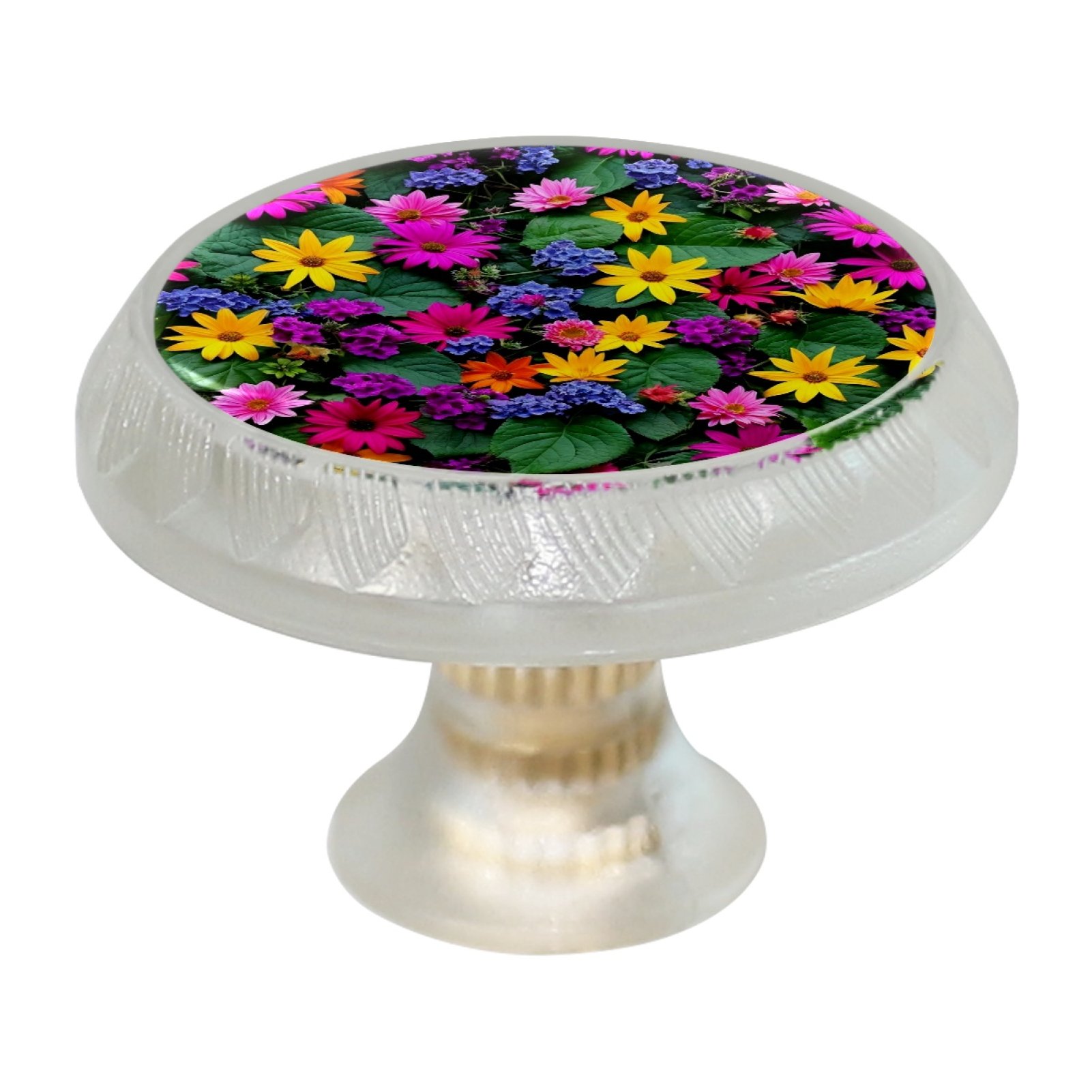 YZUOUZY Cabinet Handles,Dresser Knobs,with White Lace,4-Pc,Cartoon ...