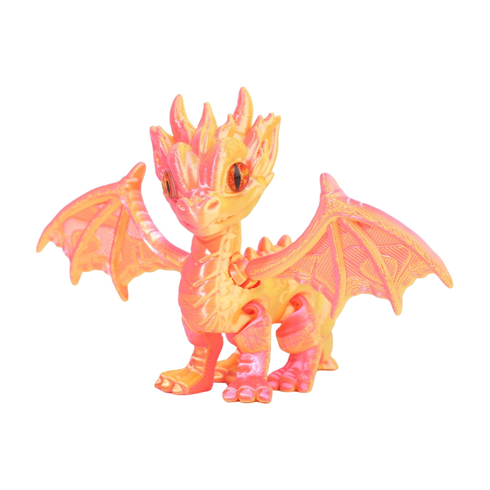 YZWEI 3-D Printed Dragons, 3D Printed Western Dragon Small Flying ...