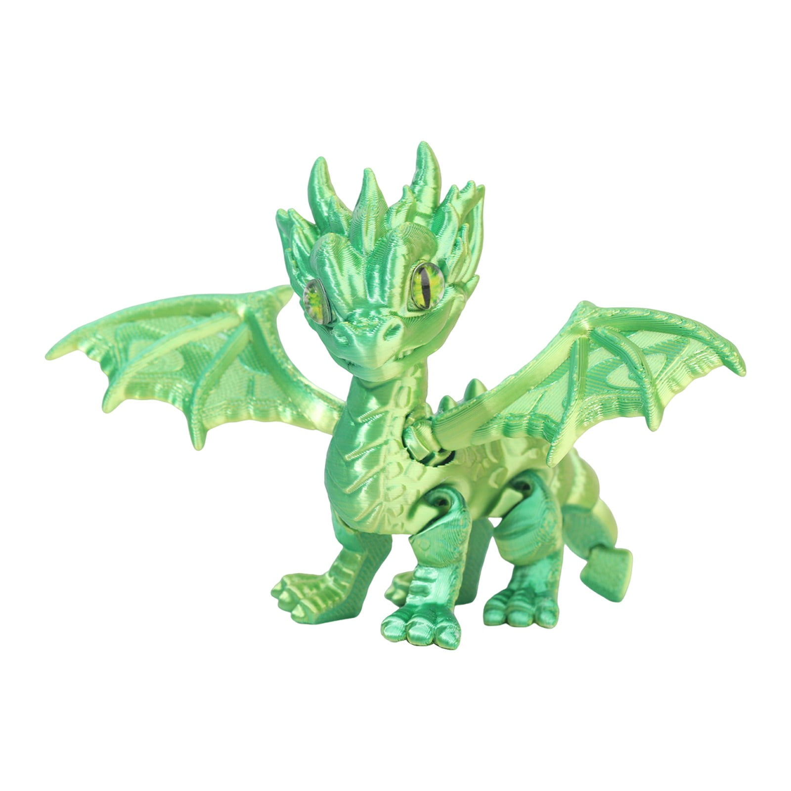YZWEI 3D Print Dragon, 3D Printed Western Dragon Small Flying Dragon ...