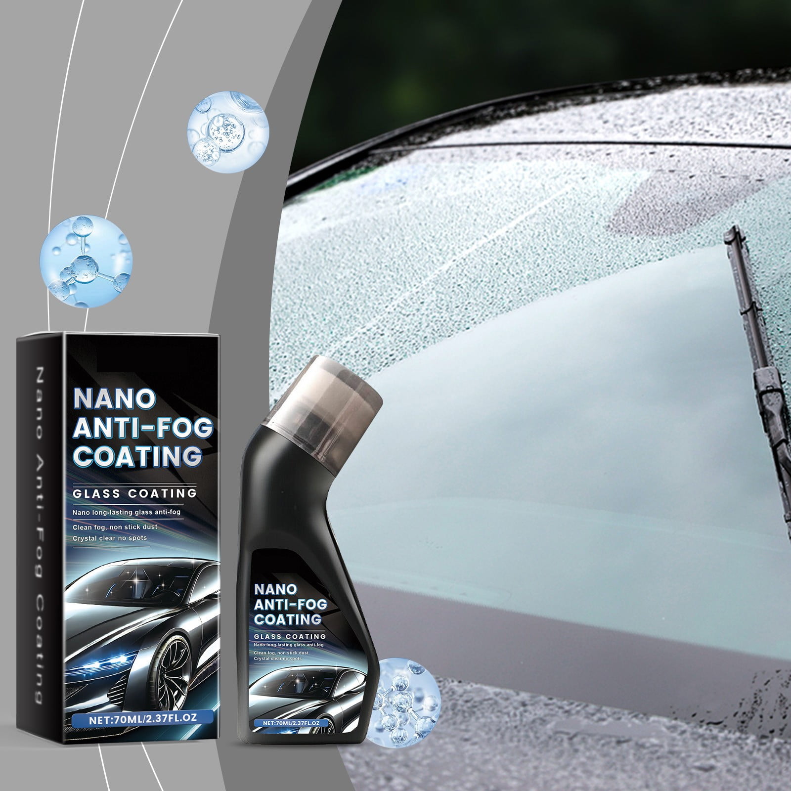 YZWEI Auto Window Cleaner, Rain Repellent for Car Windshield, Glass ...