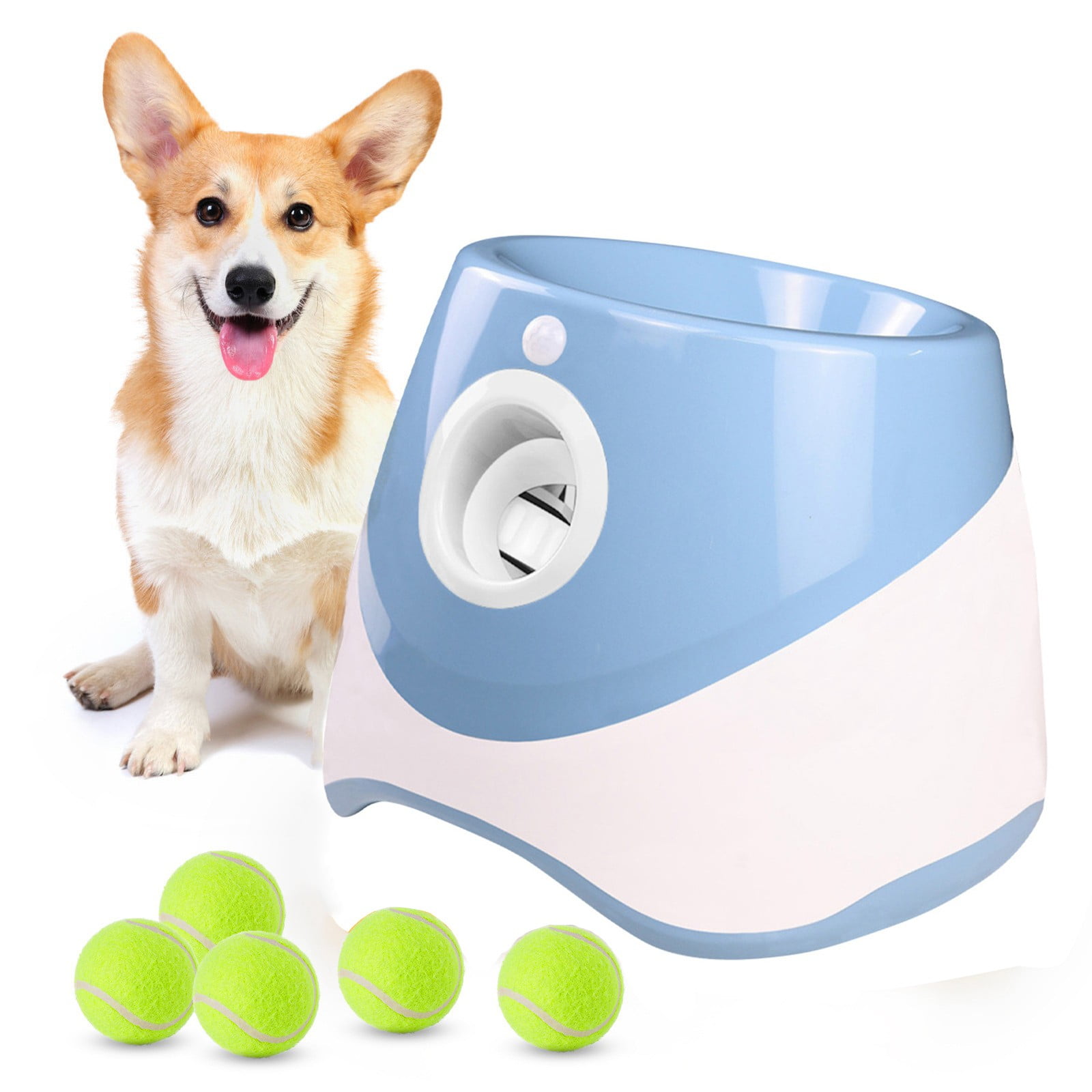 YZWEI Ball Launcher - Auto Dog Ball Launcher - Dog Fetch Machine - Pet ...