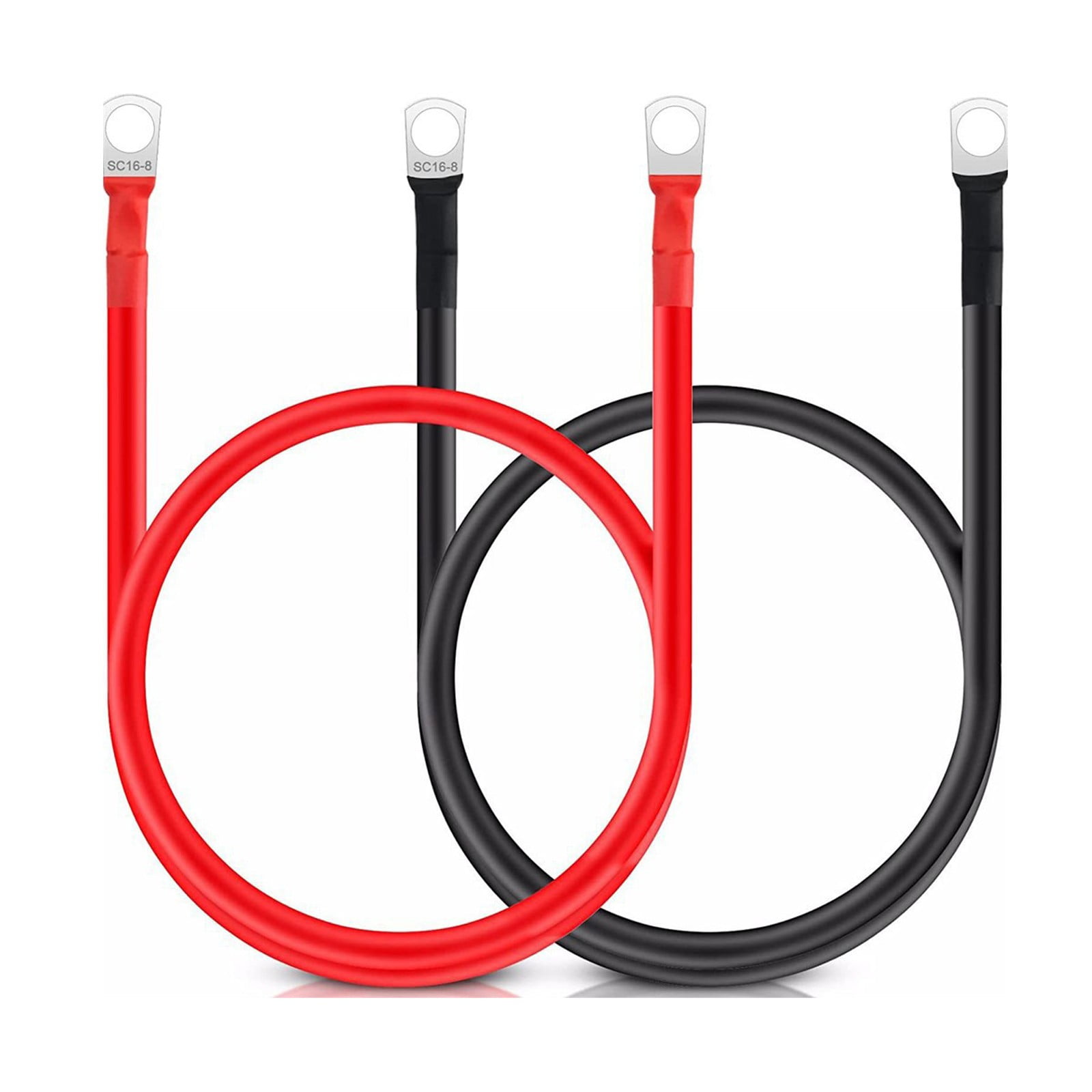 YZWEI Battery Cable, Truck Battery Cables, Heavy Duty Safe with Copper ...