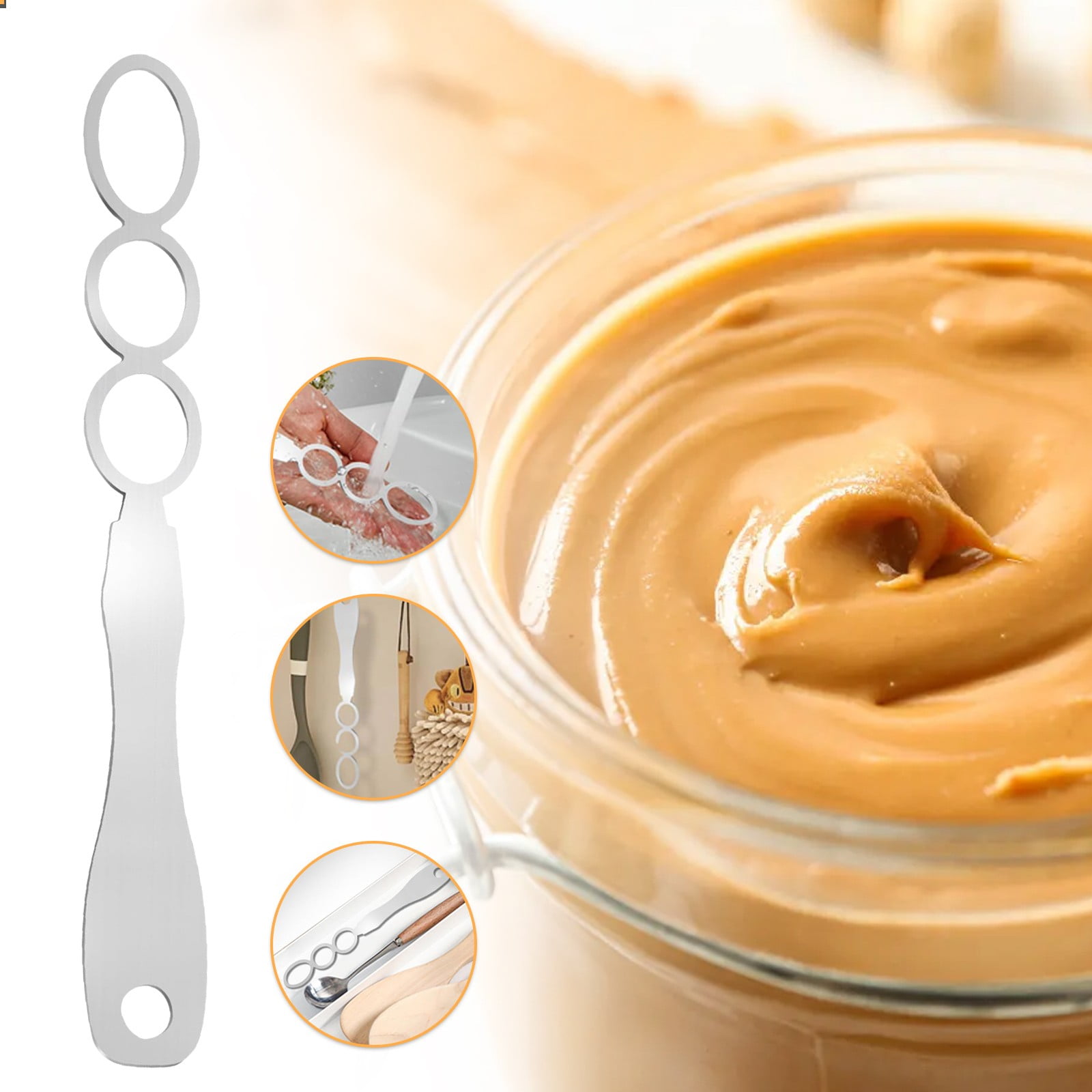 YZWEI Butter Churner, Butter Churner, Peanut Butter Spreader, Stainless ...