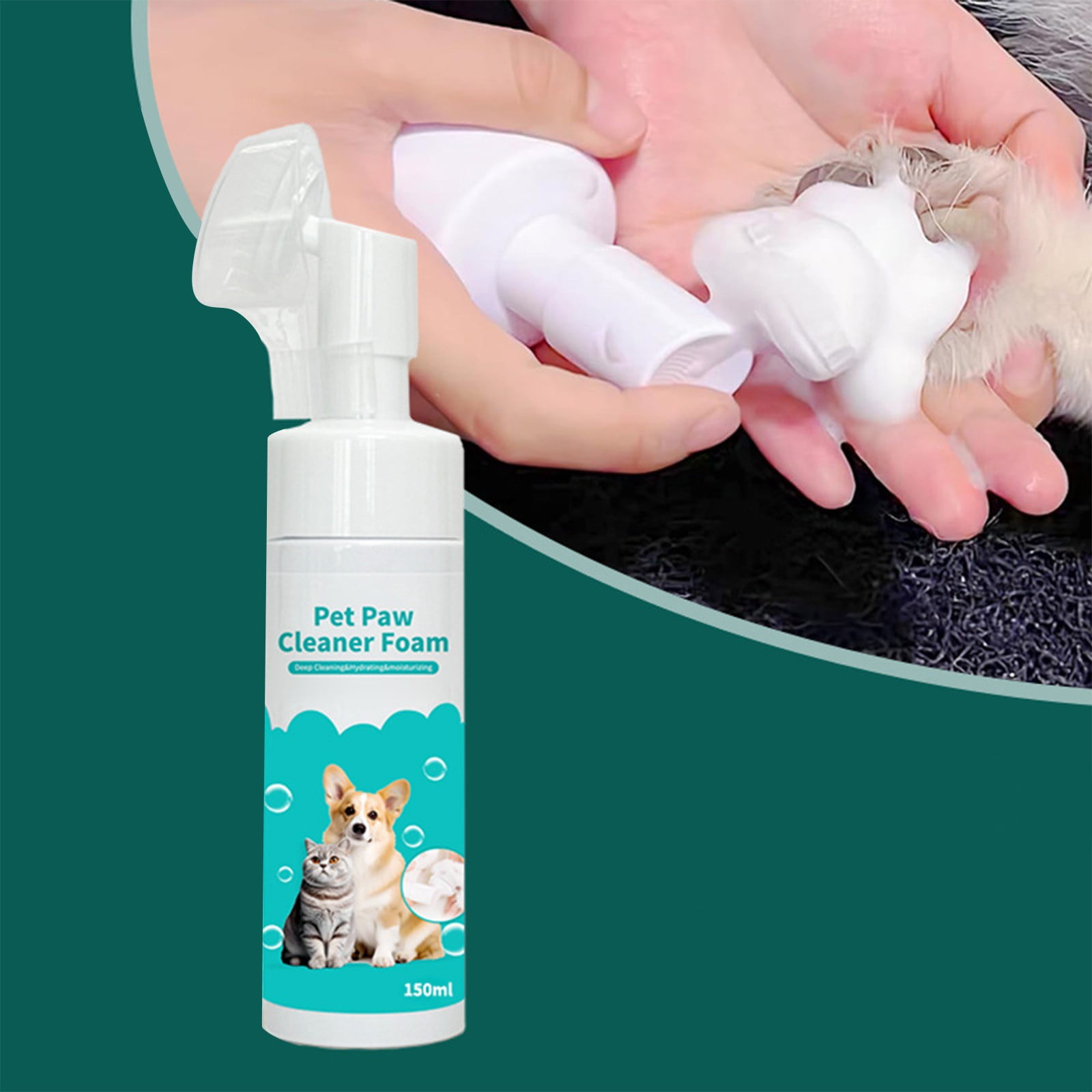 YZWEI - Dog Muddy Paw Cleaner - Paw Cleaner - Cat Paw Cleaner - 5.25 OZ ...