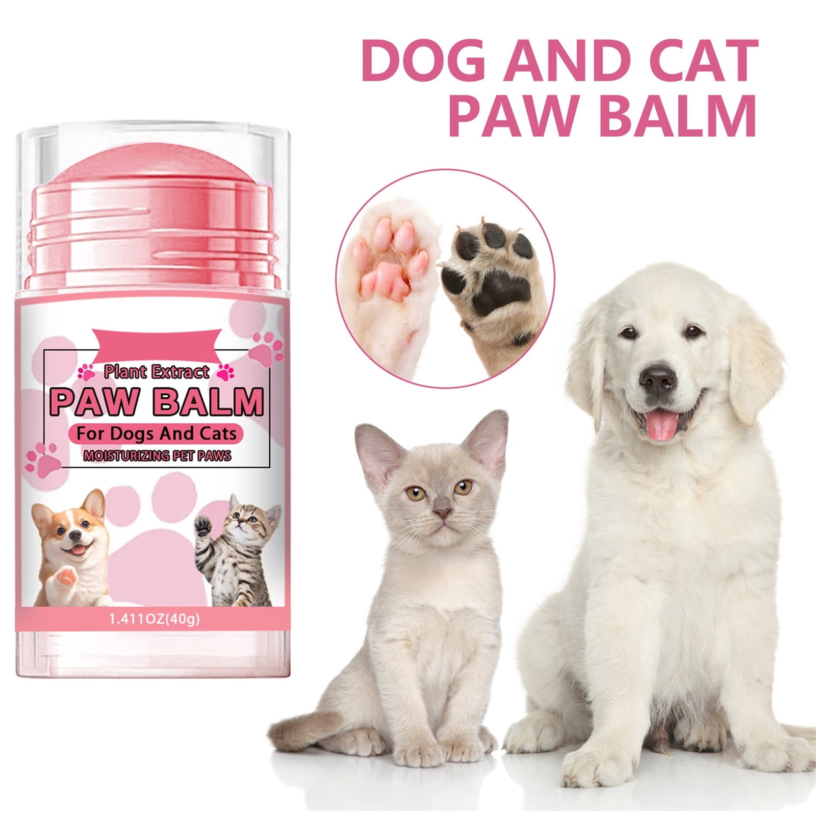 YZWEI Dog Paw Balm Lick Safe - Paw Ointment for Dogs - Dog Paws Balm ...