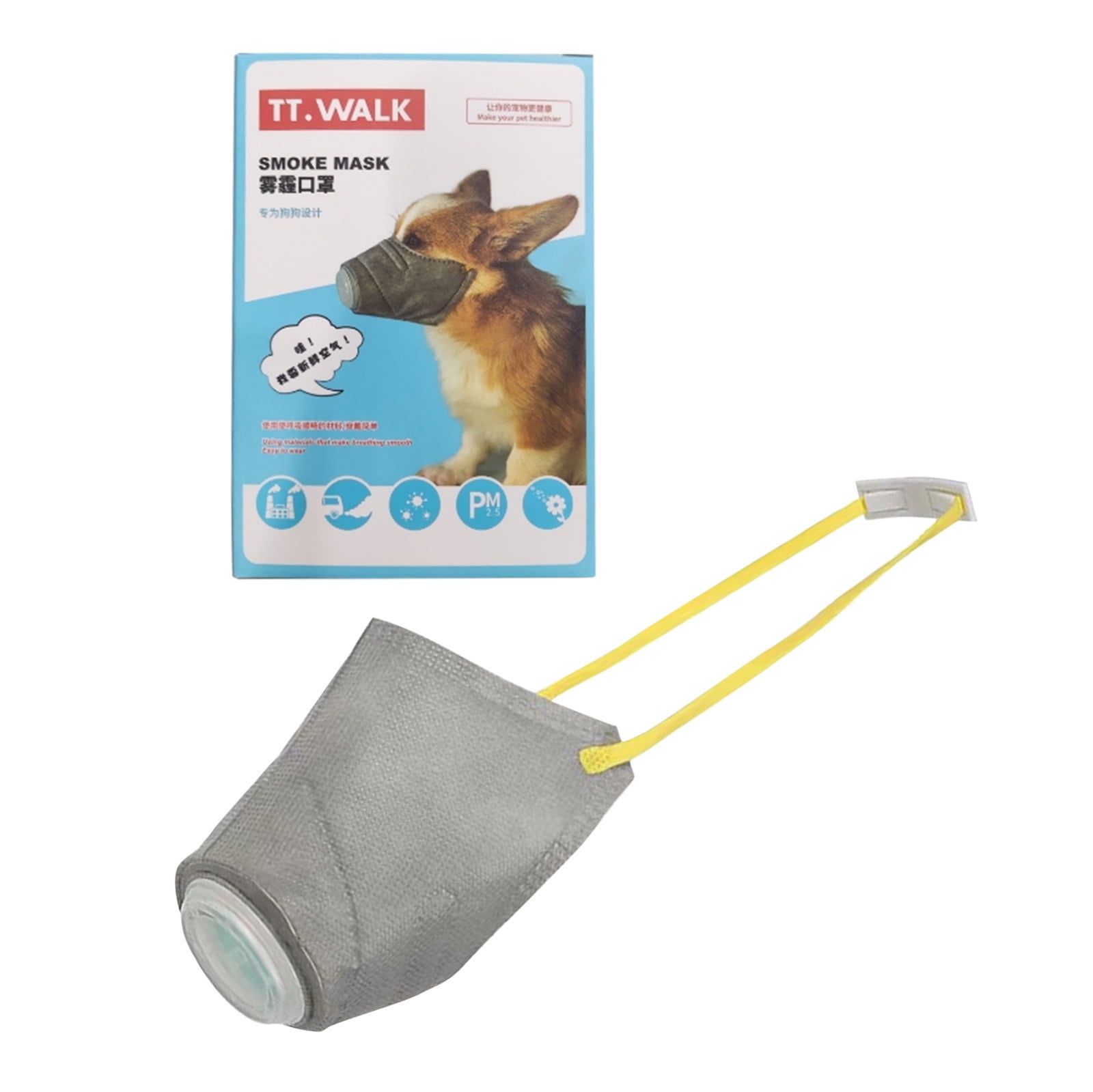 YZWEI Dog Gas Mask - Mask for Dogs - Dog Masks - Dog Respirator Mask ...