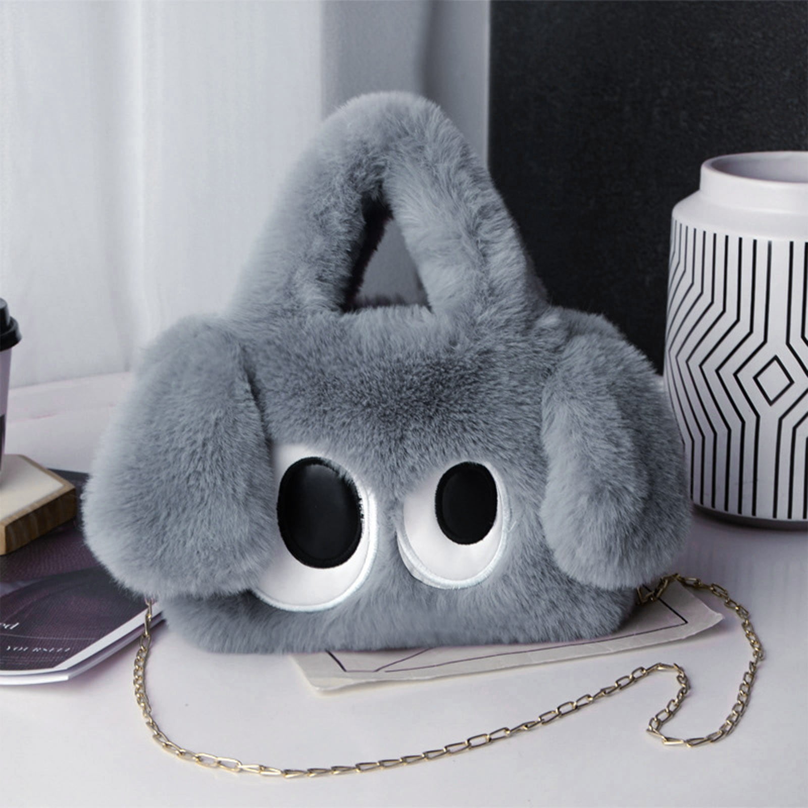 YZWEI Dog Wallet - Dog Tote Bag - Dog Purses for Small Dogs - Gray Dog ...