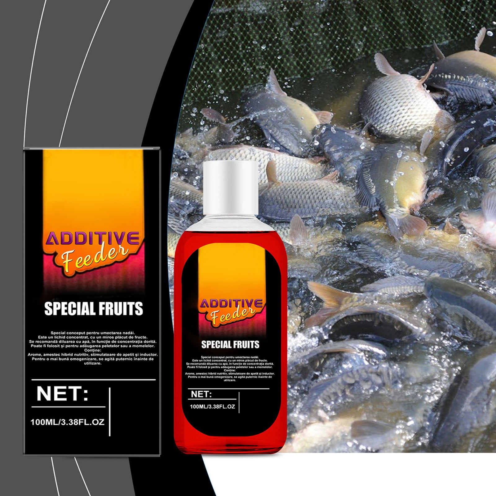 YZWEI Fishing Liquid - Bait Fuel - Fish Attractant - Liquid Fishing ...