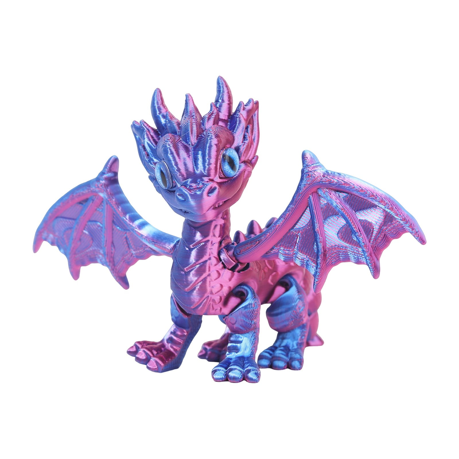 YZWEI Giant 3D Printed Dragon, 3D Printed Western Dragon Small Flying ...