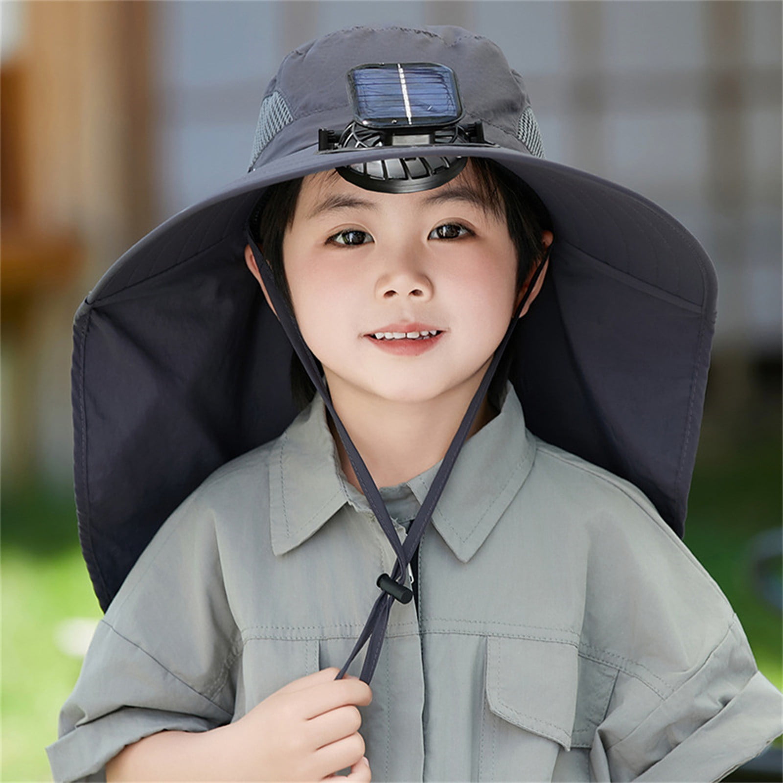 YZWEI Hat with Solar Fans Built In, Solar Fan Hat for Women, Children's ...