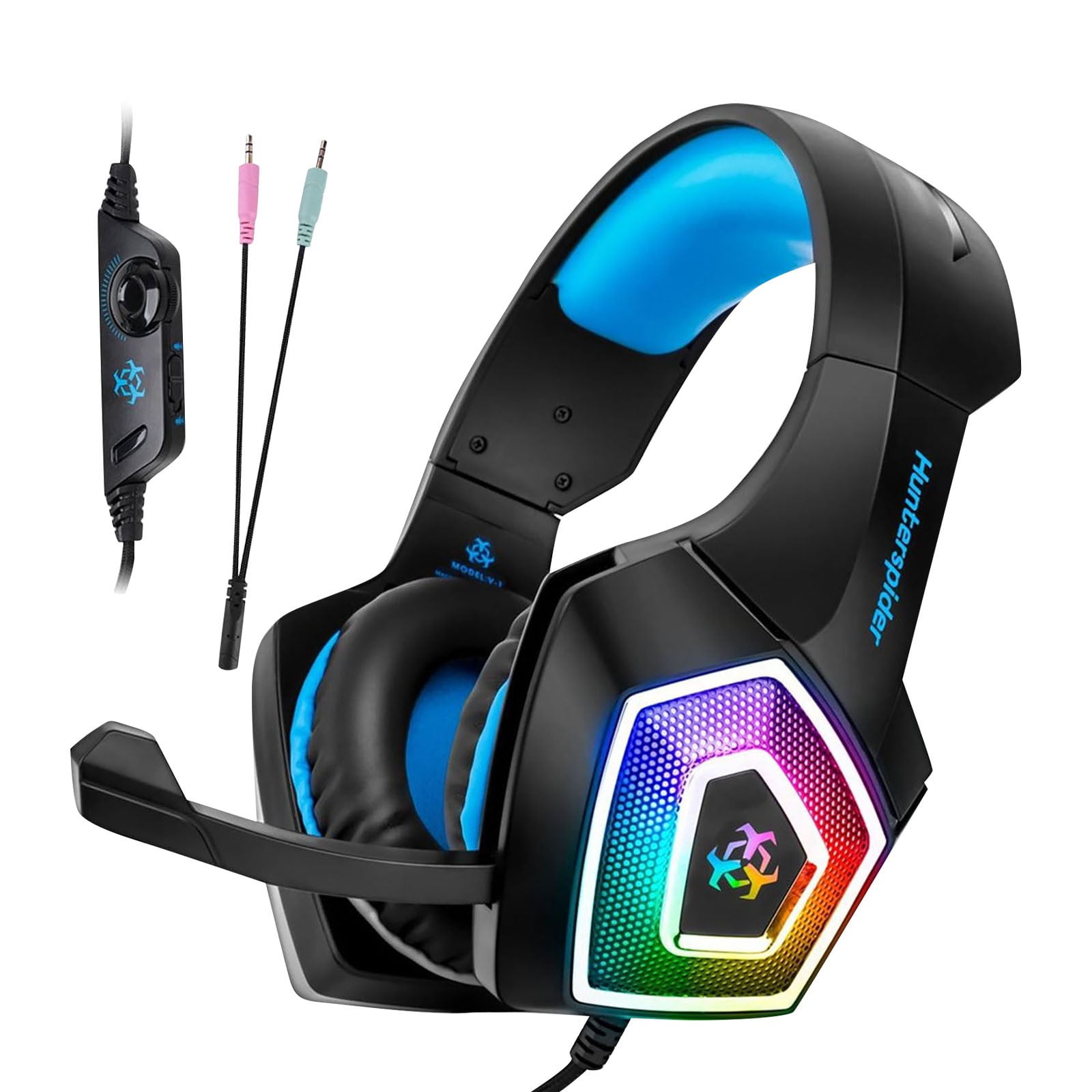 YZWEI Immersive Gaming Headset with Built-In Microphone – High ...