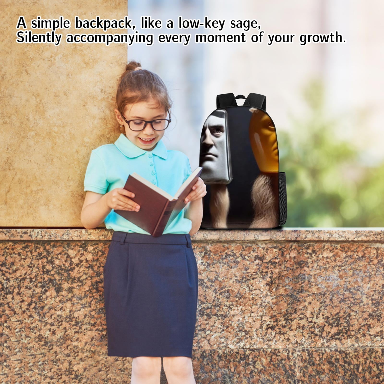 YZWEI Italian Brainrot / Ai Italian Animals Backpack - Brainrot Toy ...