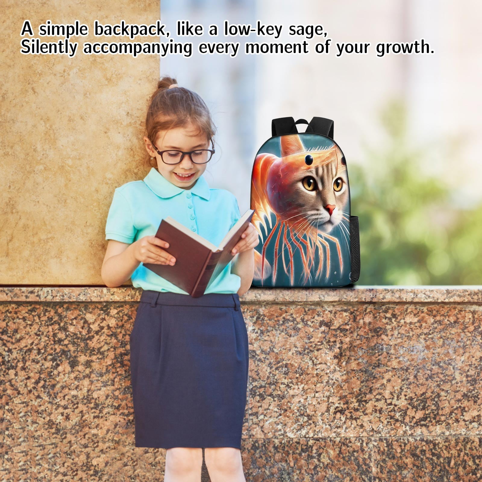 YZWEI Italian Brainrot / Ai Italian Animals Backpack - Brainrot Toy ...