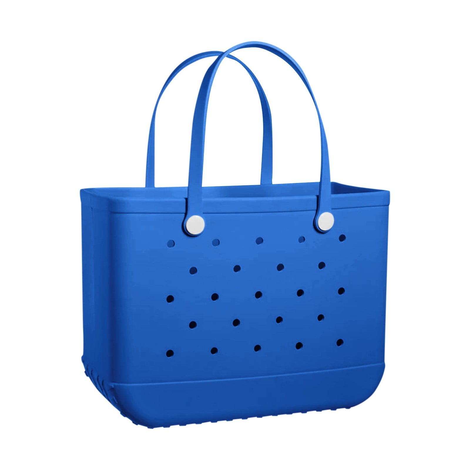 YZWEI Large Rubber Tote - Tote Bag Rubber - Plastic Beach Tote - Royal ...