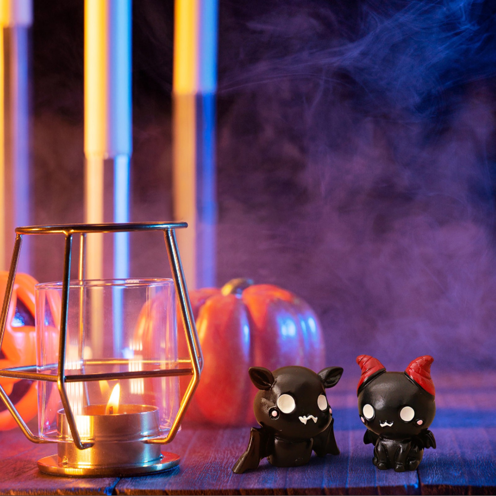 YZWEI Mini Ghost Figurines, Tiny Halloween Garden Figurines, Witch ...