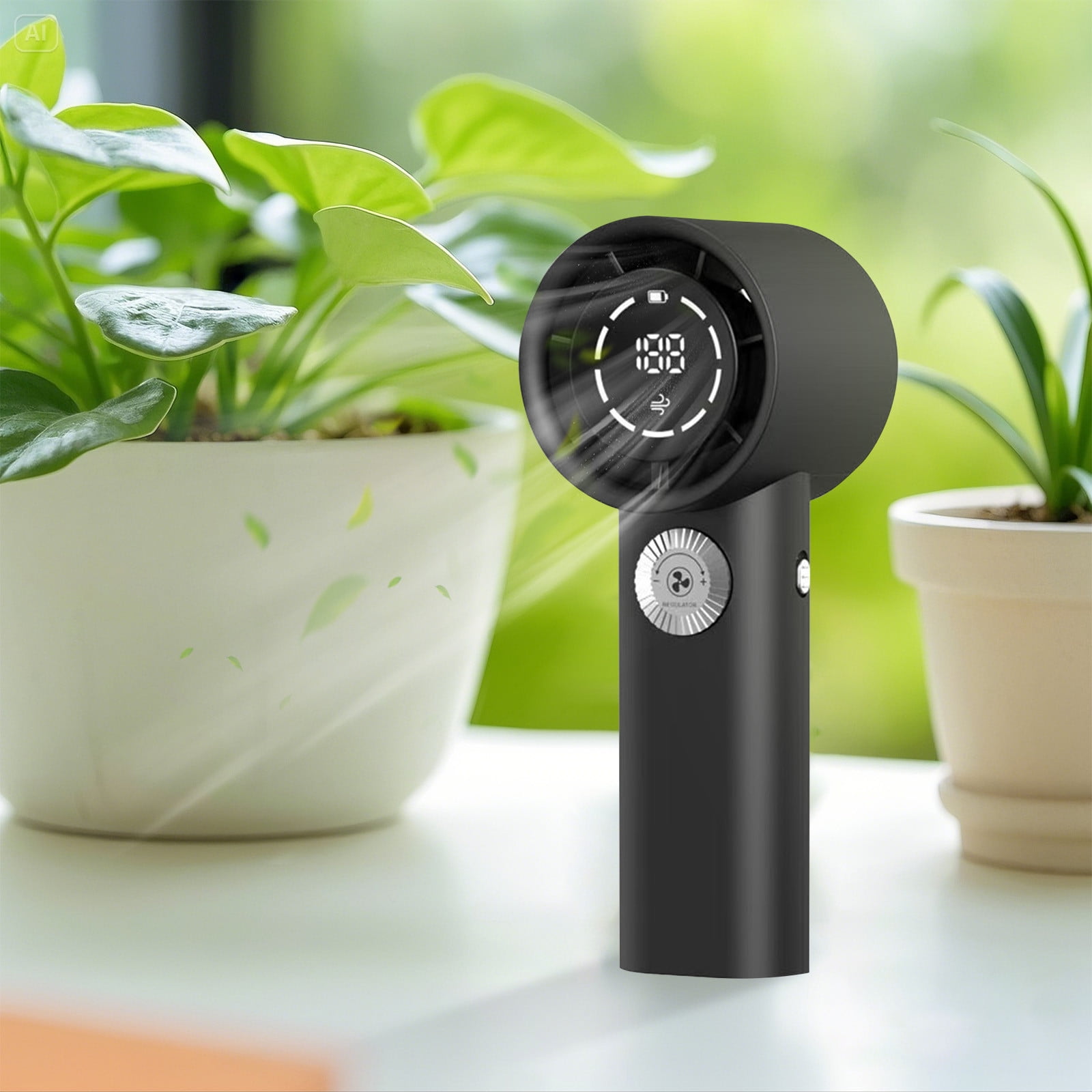 YZWEI Mini Travel Fan Handheld, Rechargeable Hand Fan, Mini Personal ...