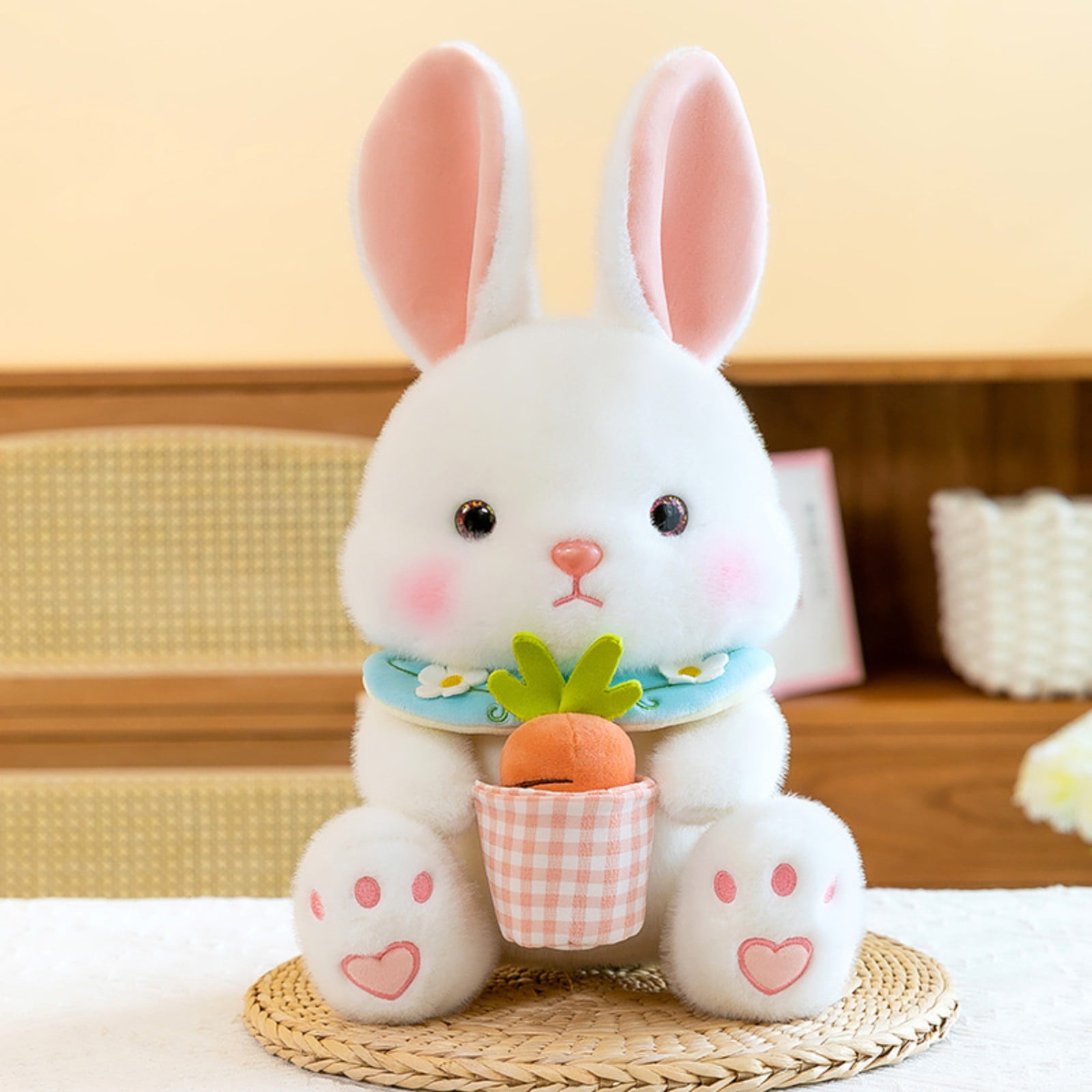 YZWEI Plush Easter Bunnies, Easter Stuffed Animal, Stuffed Rabbit Plush ...