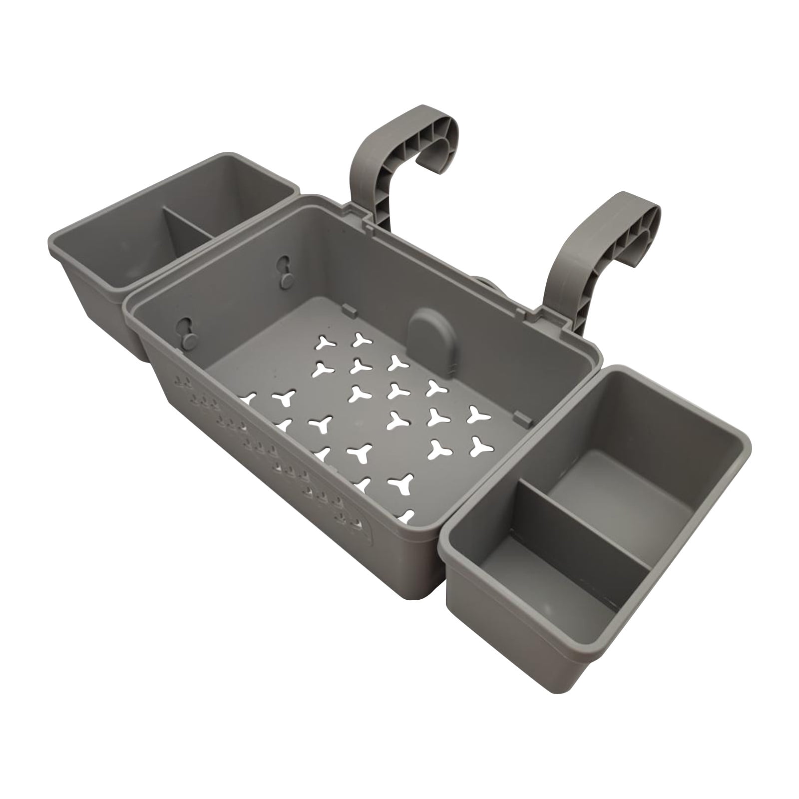 YZWEI Pool Baskets - Poolside Storage Basket with Cup Holder & Hooks ...