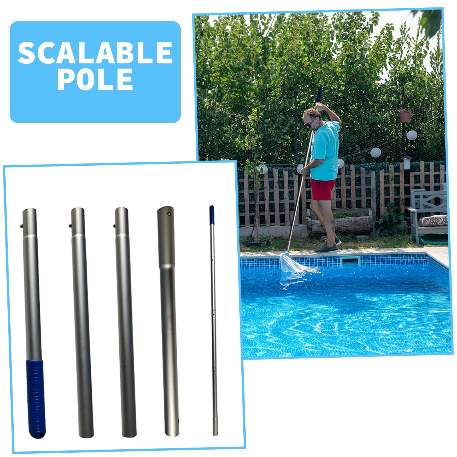 YZWEI Pool Cleaner Net - Pool Net - Skimmer Net for Pool Cleaning ...