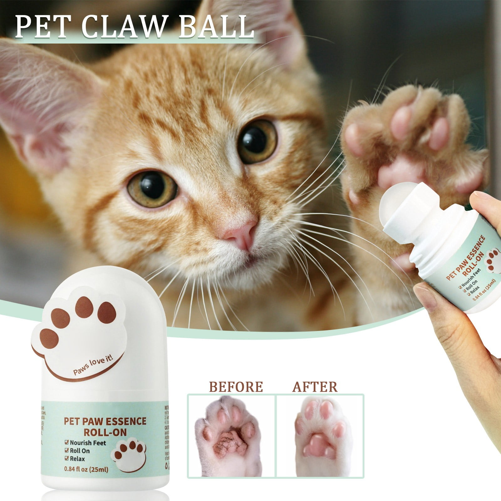 YZWEI Puppy Paw Balm,Dog Paw Balm Lick Safe,Paw Ointment for Dogs ...