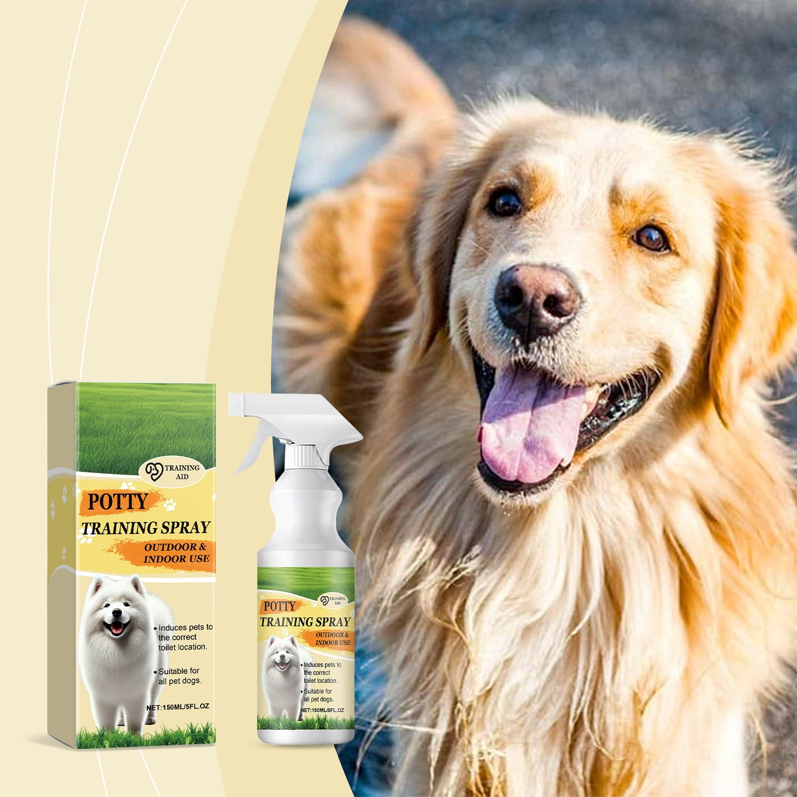 YZWEI Puppy Spray Potty Training, Puppy Potty Training Spray, Potty ...