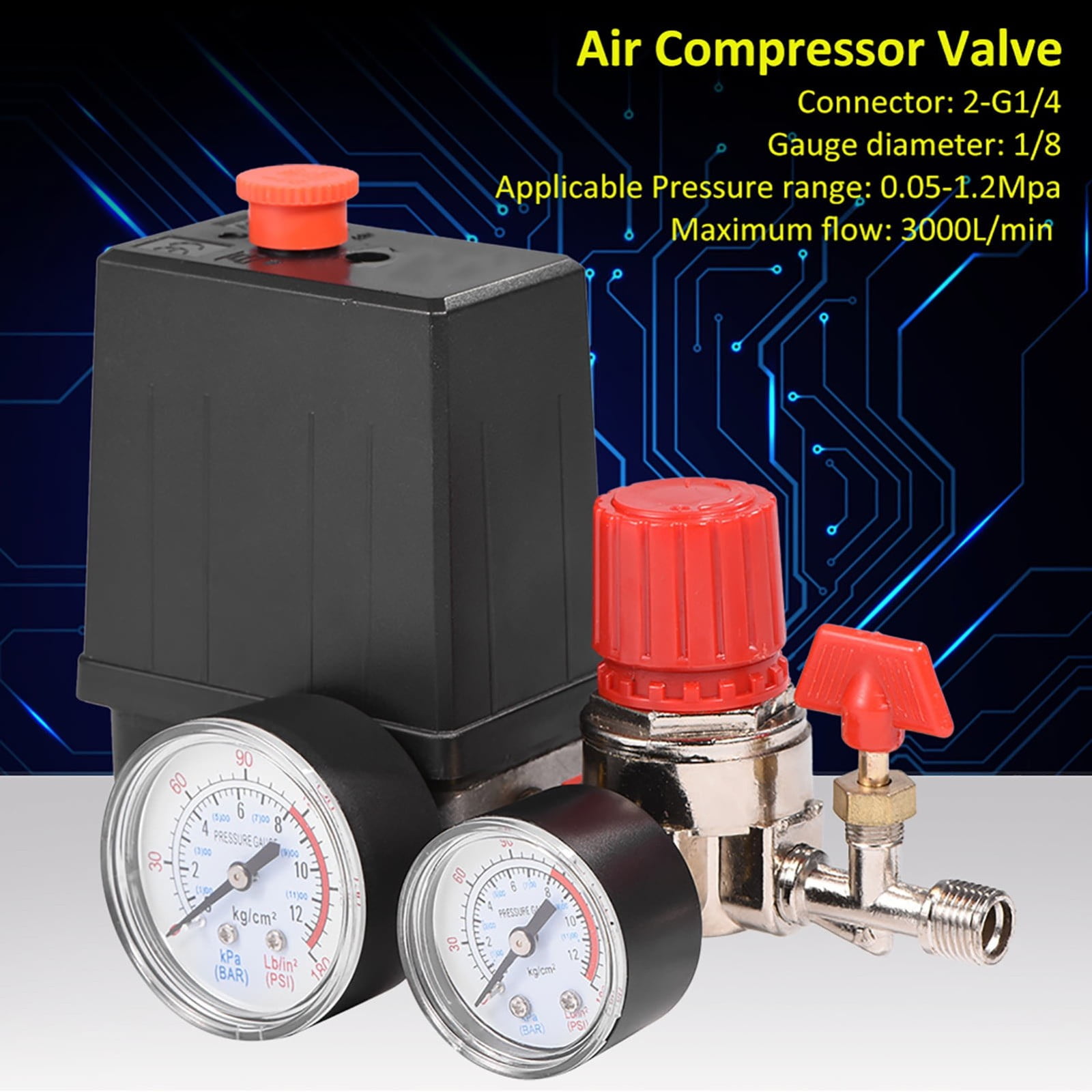 YZWEI Sales Today Clearance - Small Compressor Pressure Control ...