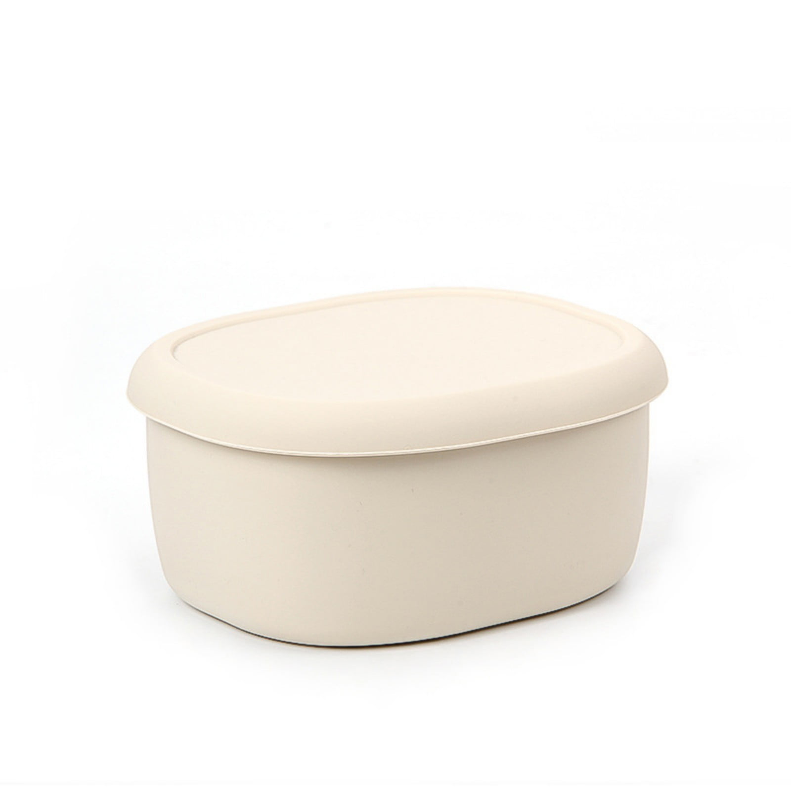 YZWEI Silicone Snack Box - Stackable Leakproof Silicone Snack Box Lunch ...