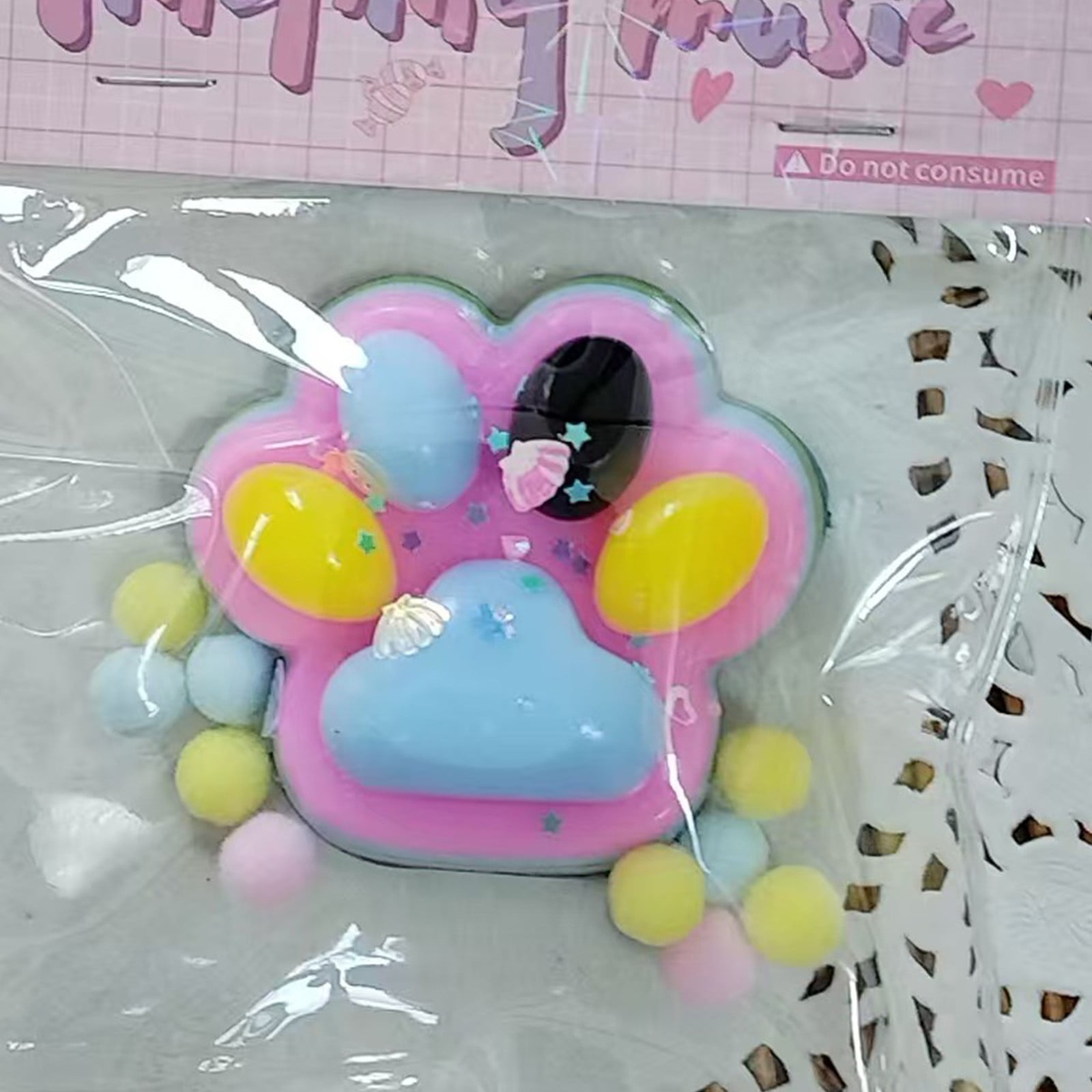 YZWEI Sticky Tabs Squishy, Fufusquishy, Taba Squishy No Fur, Giant ...