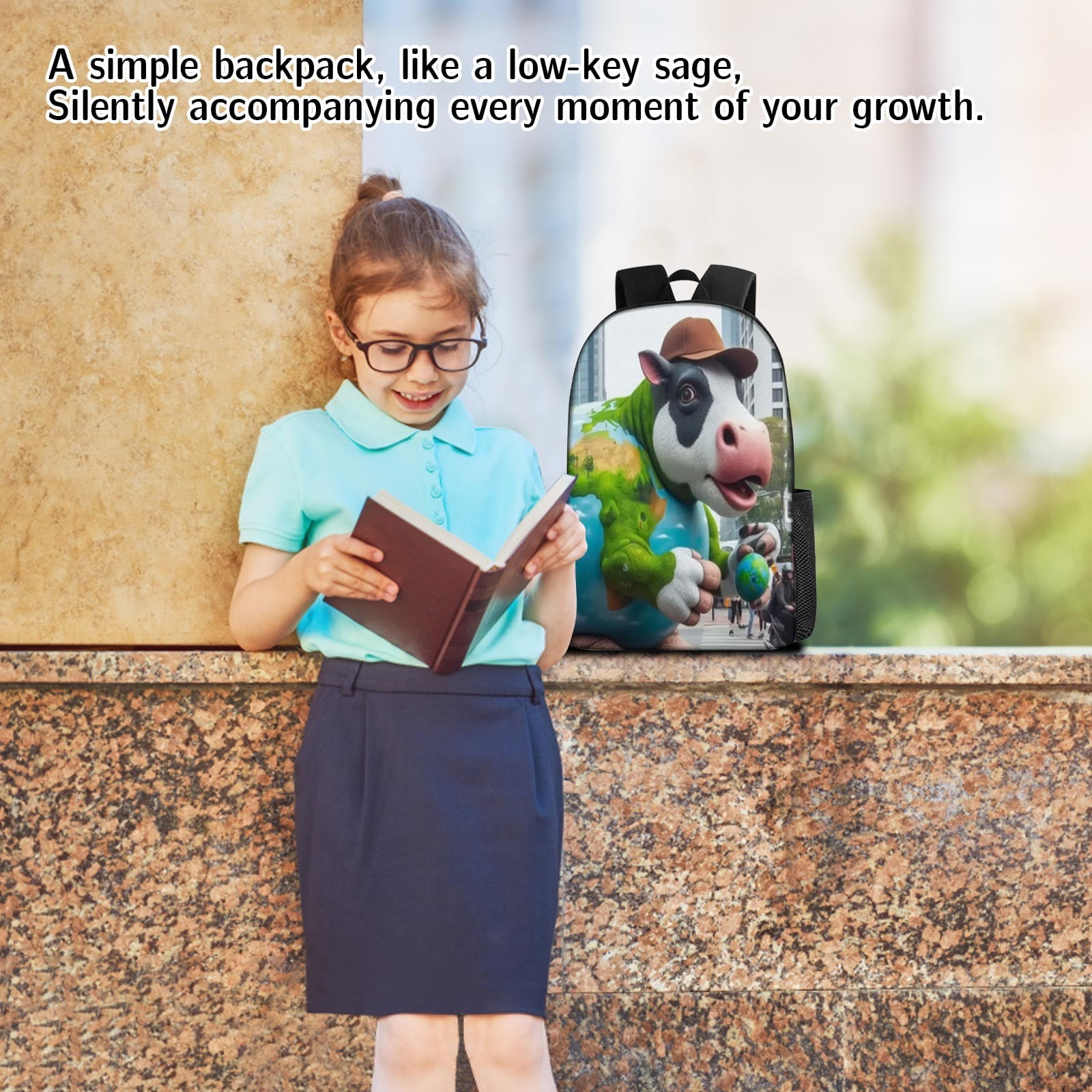 YZWEI Student Backpacks, Italian Brainrot / Ai Italian Animals Backpack ...