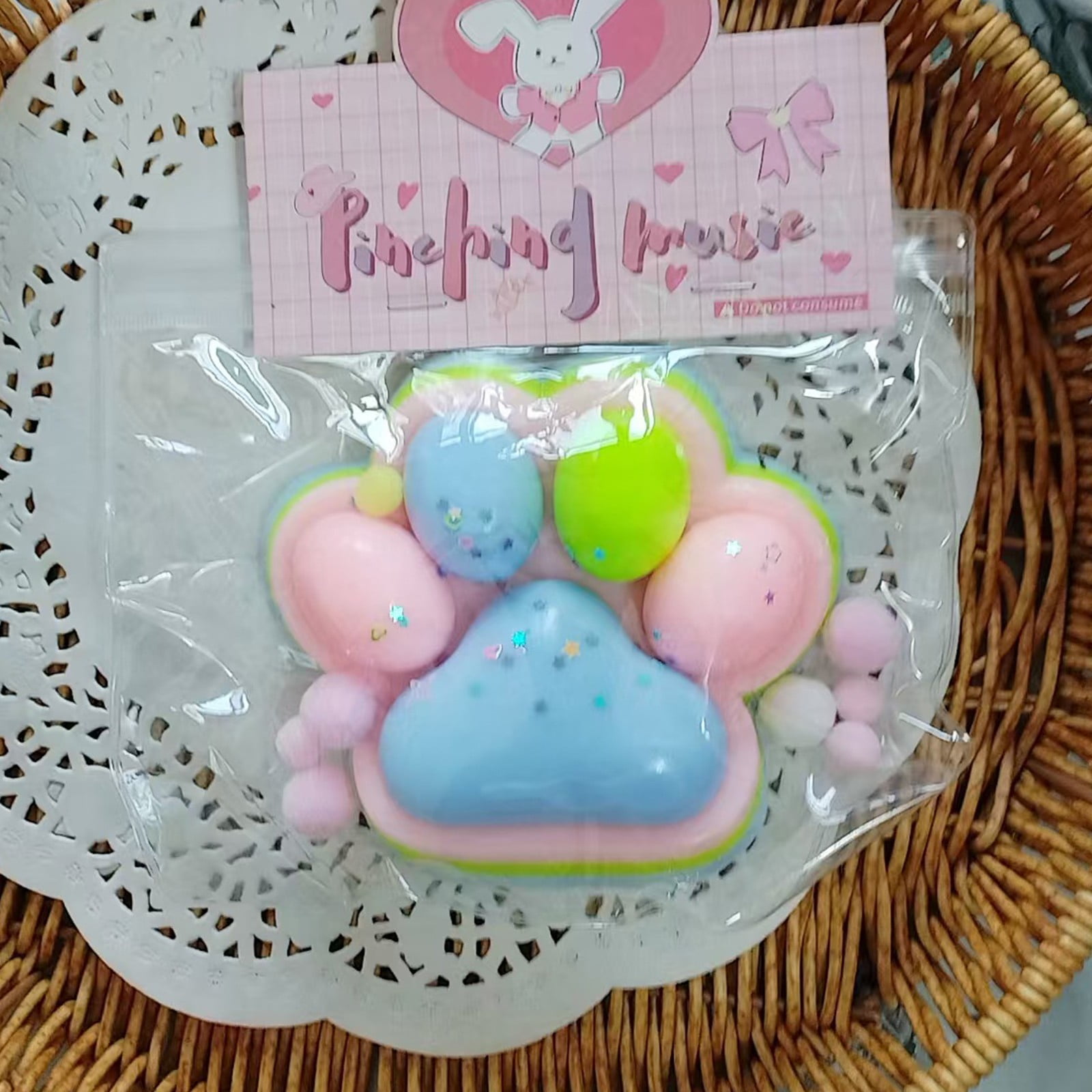 YZWEI Taba Paw Squishy - Taba Squishy Cat Paw Squeeze Toys - Large Taba ...