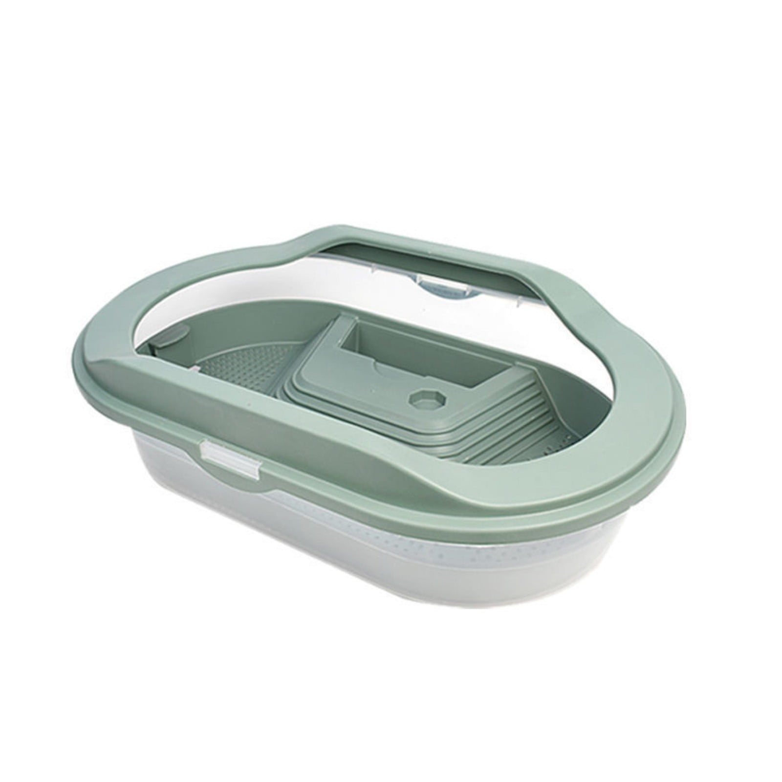 YZWEI Turtle House - Acrylic Turtle Tank,Home Pet Breeding Box with Lid ...