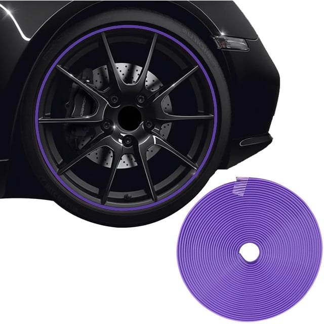 YZhouD 8M Car Wheel Rim Edge Protector Vehicle Tire Guard Sticker ...
