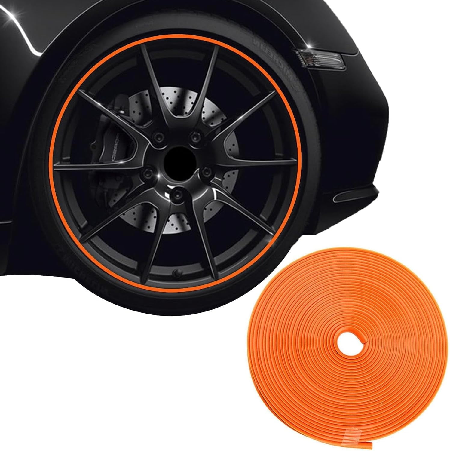 YZhouD 8M Car Wheel Rim Edge Protector Vehicle Tire Guard Sticker ...
