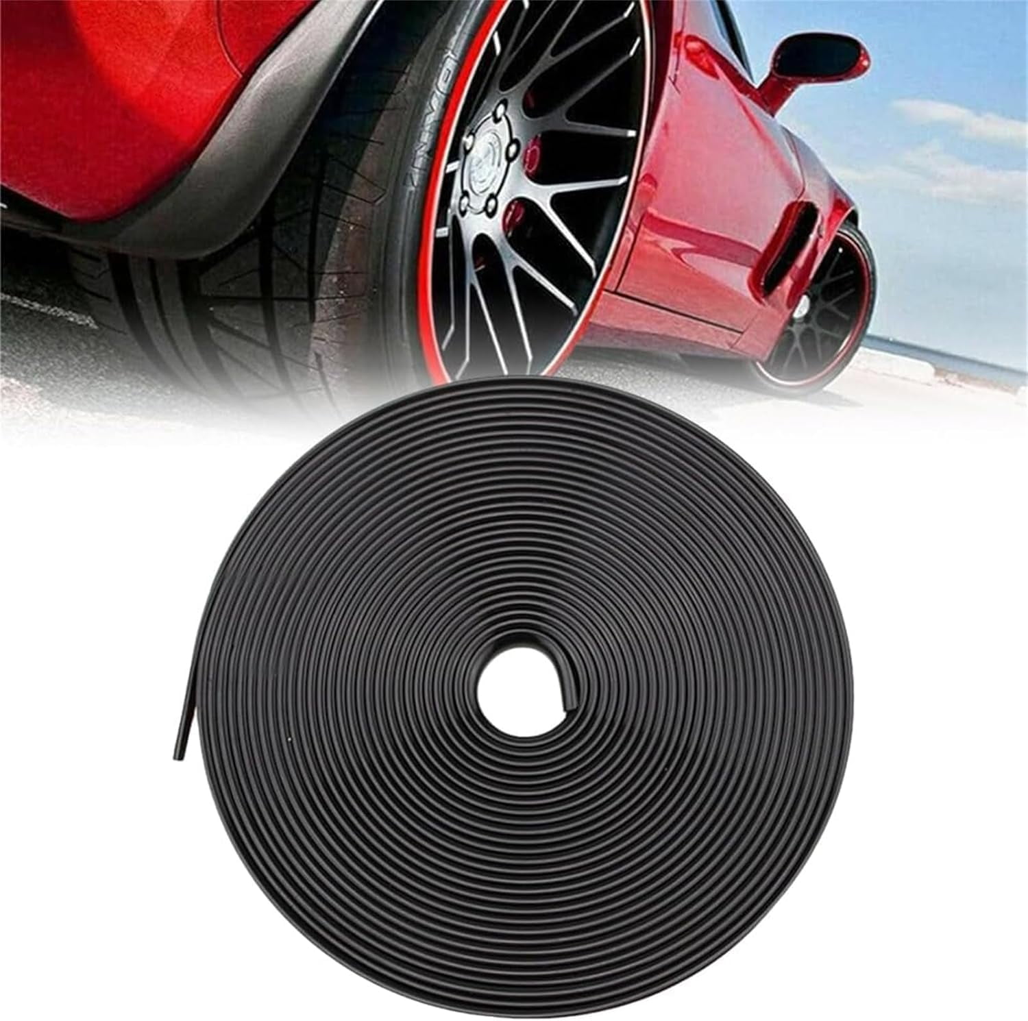 YZhouD 8MCar Wheel Rim Edge Protector, Rim Protector for Car Wheels, Vehicle Tire Guard Sticker ...