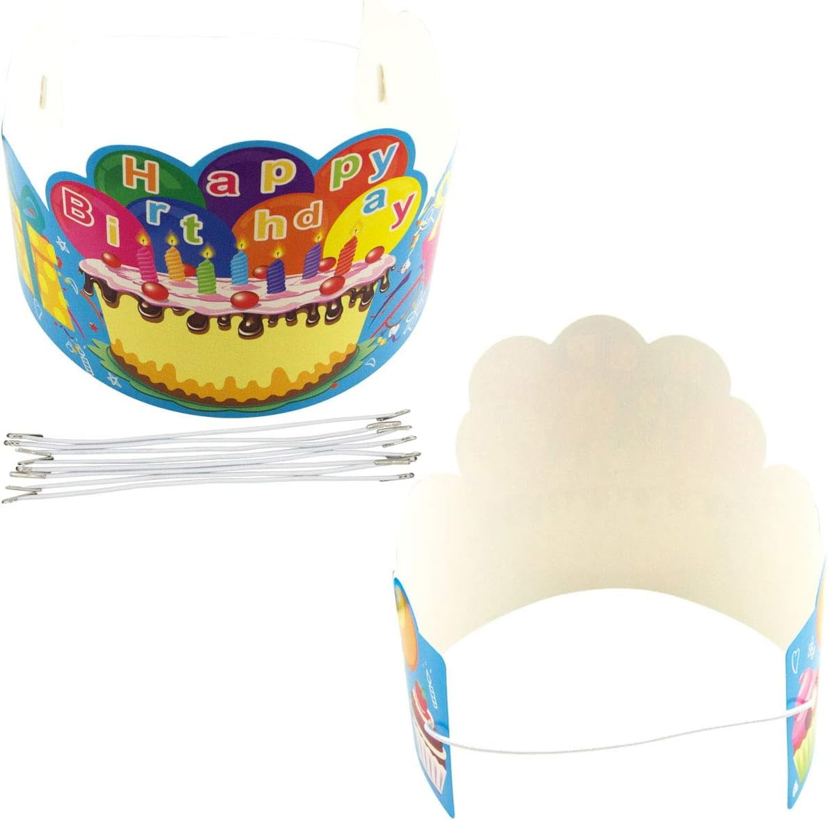 YZhouD Birthday Crowns for Kids Family Birthday Classroom School VBS ...