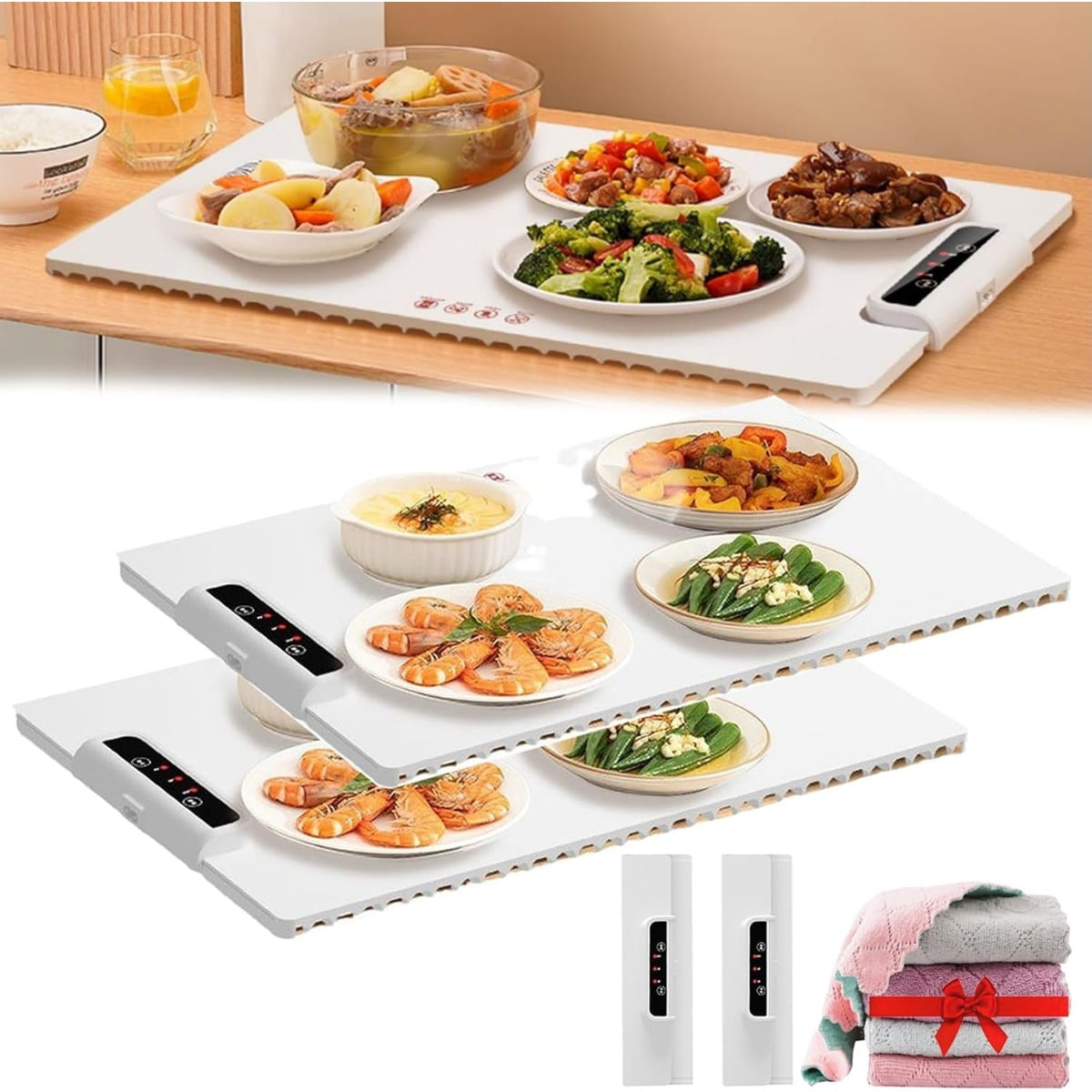 YZhouD Fllora Food Warmer, Fllora Food Warmer Mat, 2024 New Adjustable ...