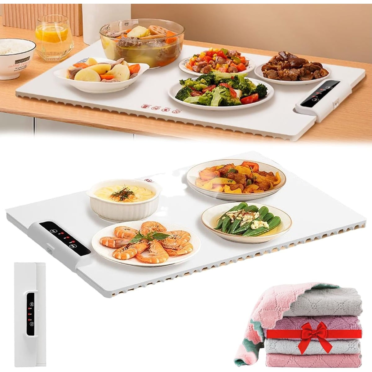 YZhouD Fllora Food Warmer, Fllora Food Warmer Mat, 2024 New Adjustable ...