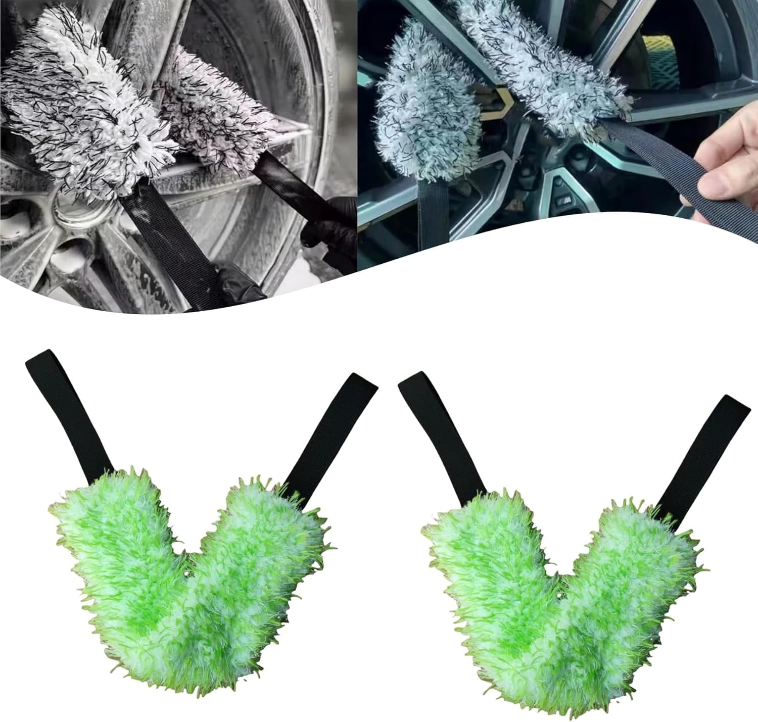 YZhouD Microfiber Multi-Use Cleaning Tool - Crevice Cleaning Brush ...