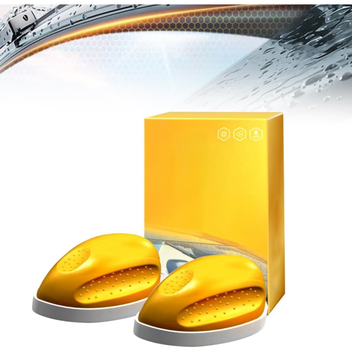 YZhouD Upgrade Car Glass Oil Film Cleaner, Car Glass Glossy Mouse Glass ...
