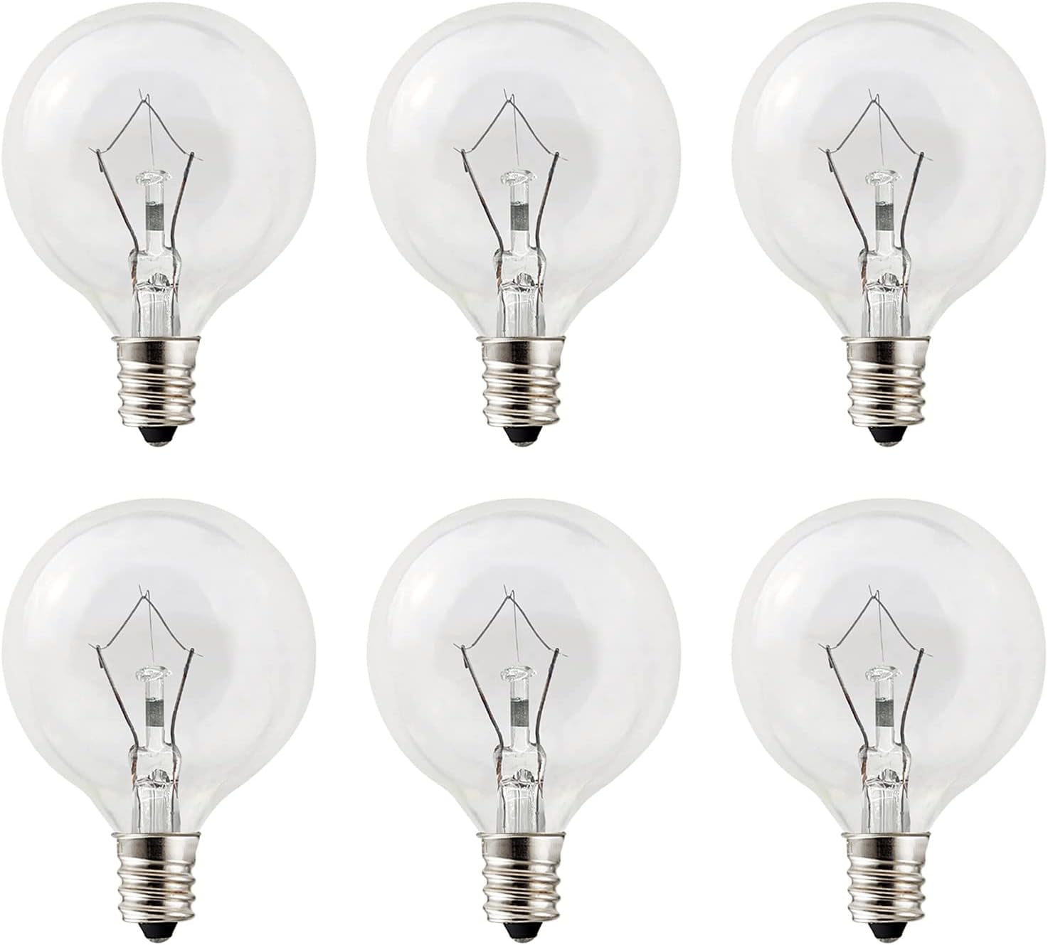 YZhouD Wax Warmer Bulbs, G40 25 Watt Light Bulbs for Full Size Scentsy ...