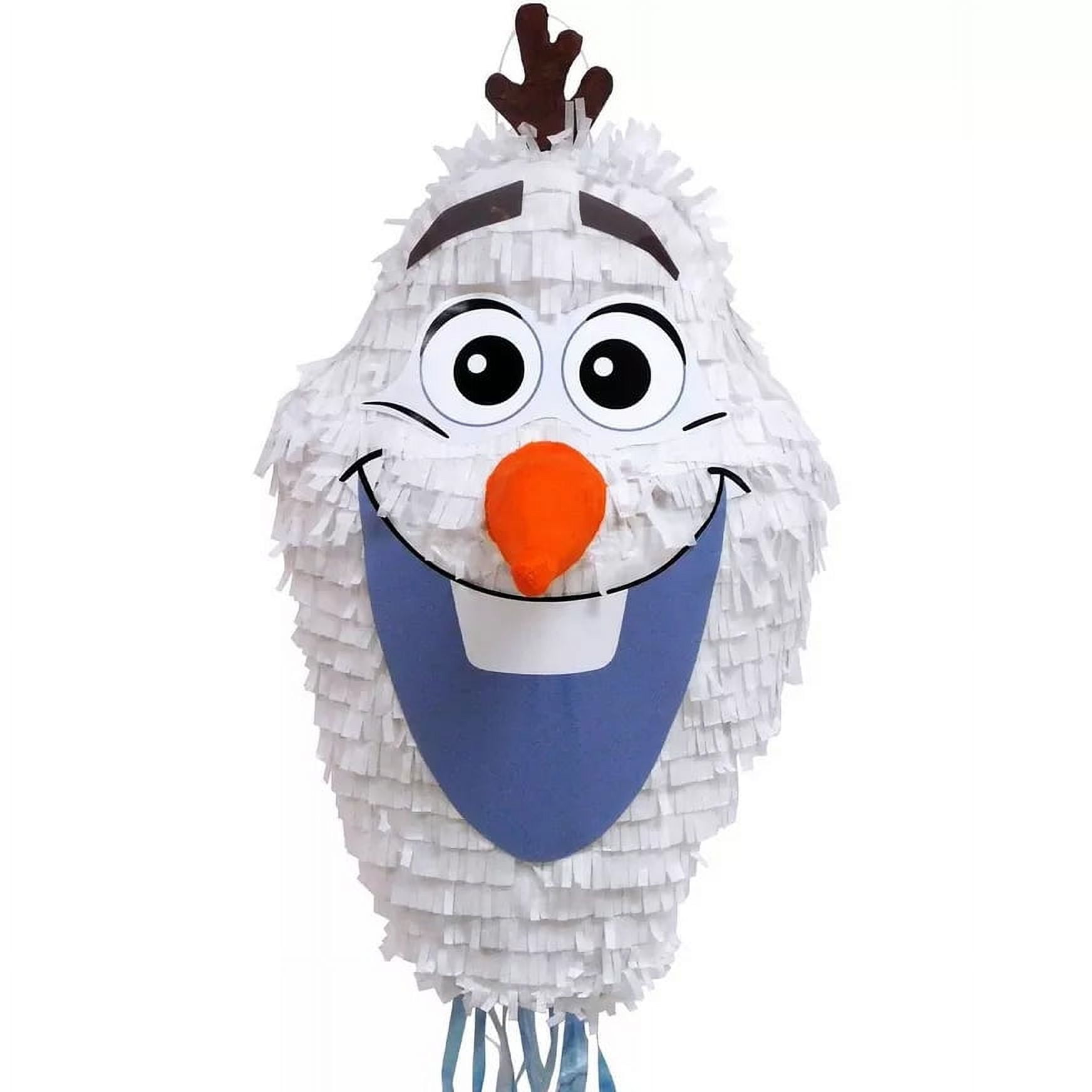 Ya Otta Olaf Frozen Pinata Pull String Party Supplies (20.5”Lx11”Wx10.5 ...