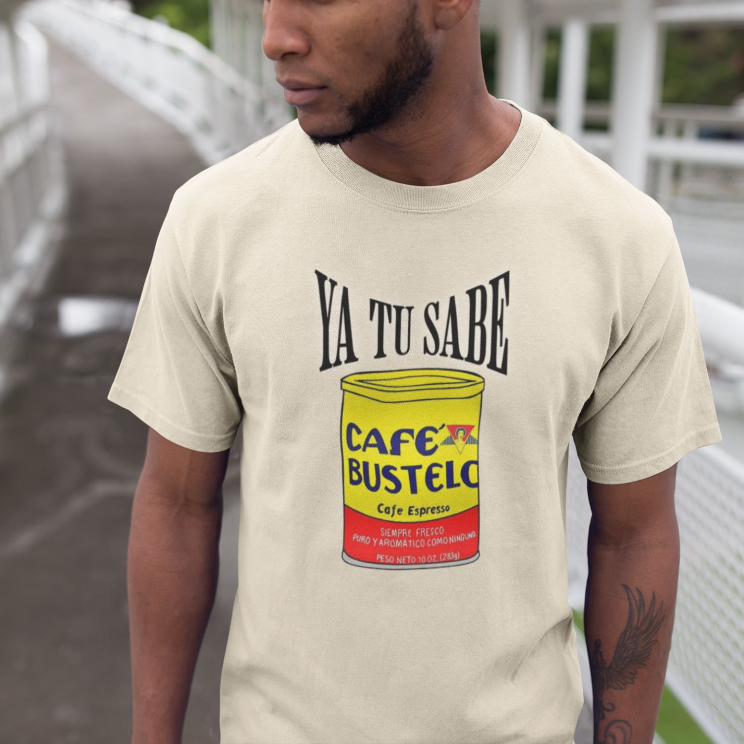 Ya Tu Sabe Cafecito Cafe Bustelo Animated T-shirt | Viral Funny Latino ...