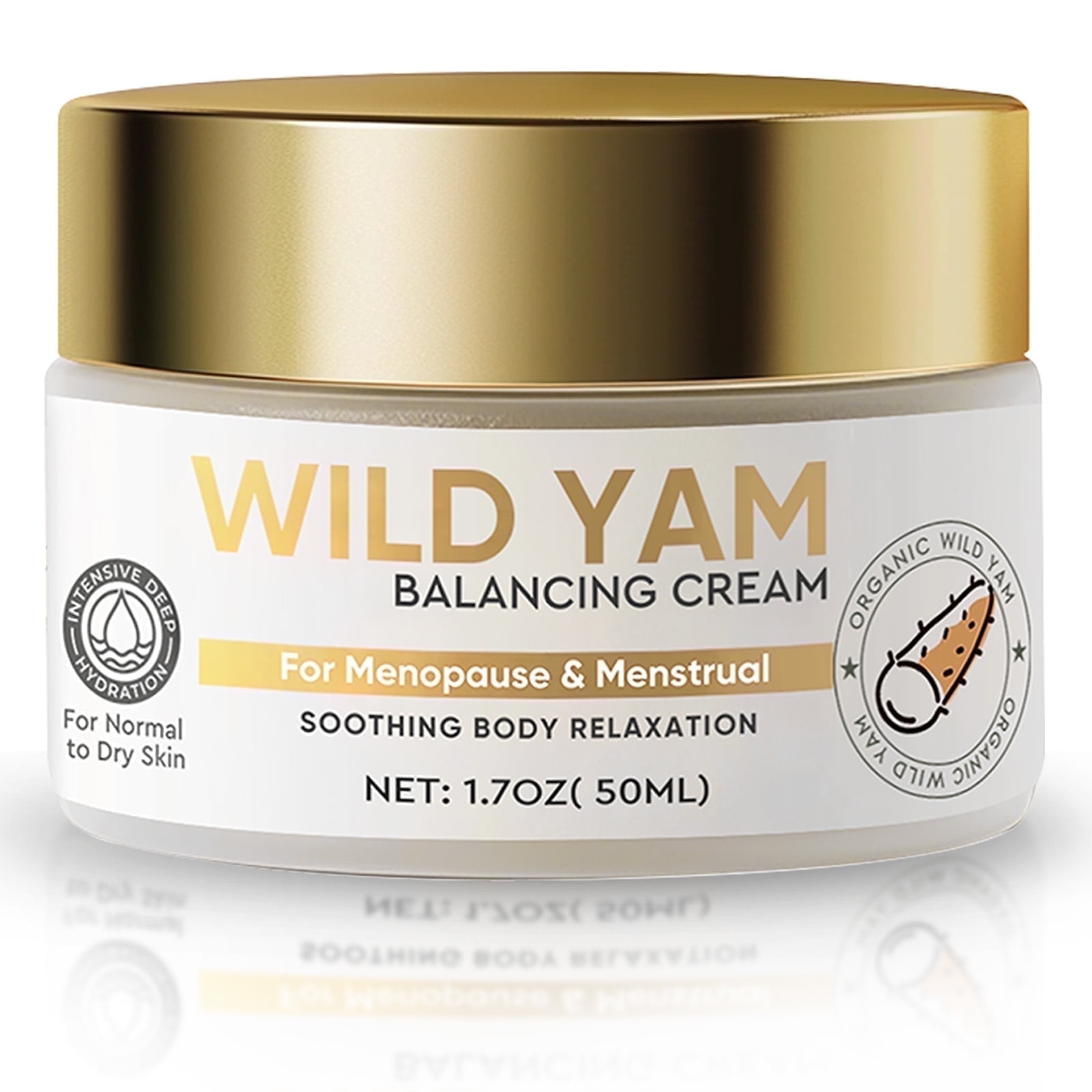 Shaboo Prints Wild Yam Cream, Moisturizer for All Skin Types, Daily ...