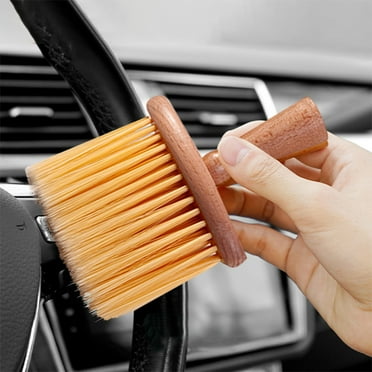 Virwir Auto Interior Dust Brush, Soft Car Detailing Brush for Car ...